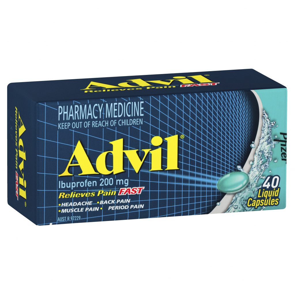 Buy Advil Ibuprofen 200mg Liquid Capsules (Pack of 40) Online - eMedical