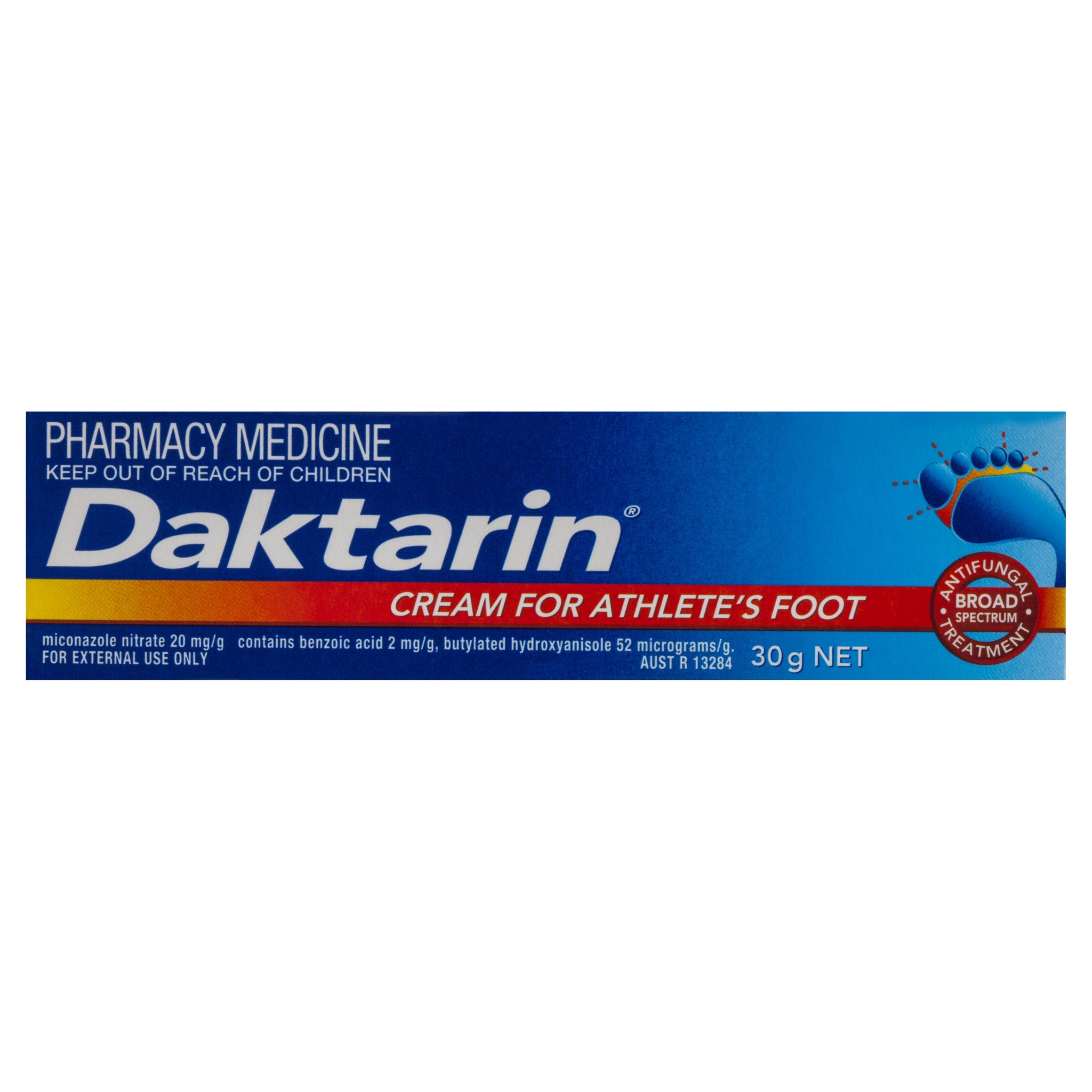 Buy Daktarin Anti-Fungal Cream 2% - 30g Online - eMedical
