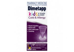 Buy Dimetapp Kids 6+ Years Cold & Allergy Elixir Sugar Free Grape ...