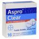 Buy Aspro Clear Extra Strength Soluble Aspirin 500mg Tablets (Pack of ...
