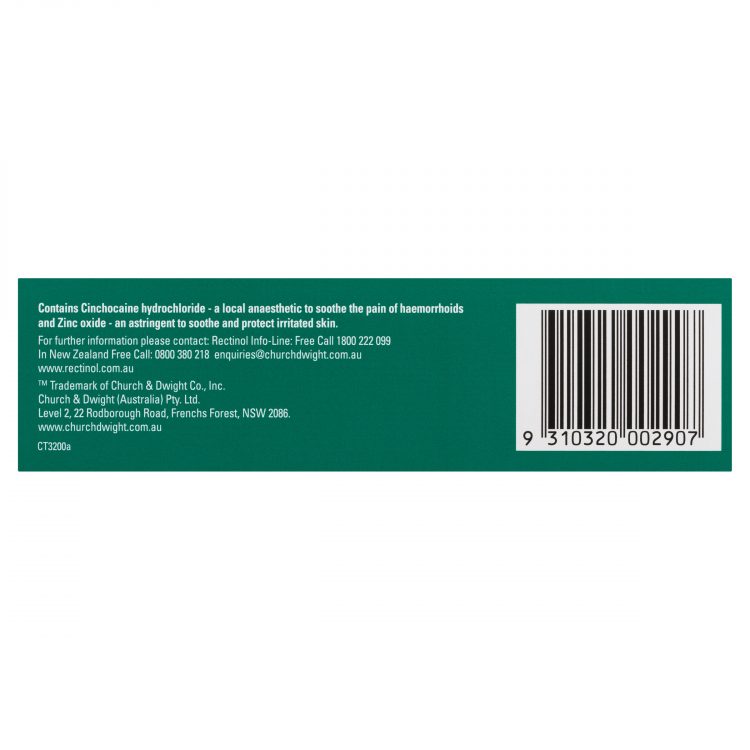 Buy Rectinol Haemorrhoid Ointment 50g Online - eMedical
