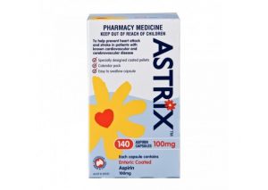 Buy Astrix Aspirin 100mg Capsules (Pack of 140) Online - eMedical