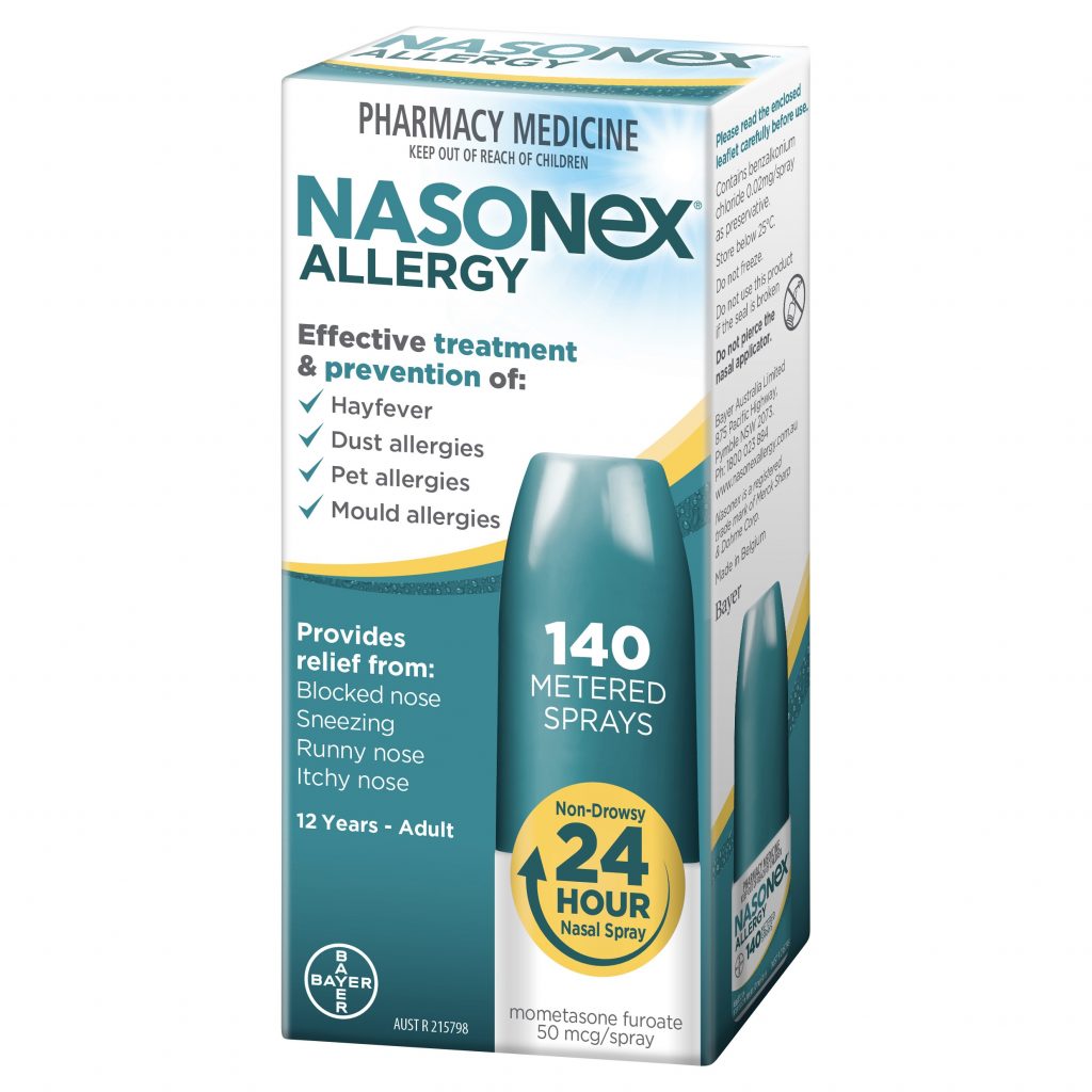 Buy Nasonex Allergy Spray 140 doses Online - eMedical