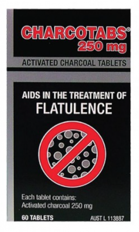Buy Charcotabs 250mg - 60 tablets Online - eMedical