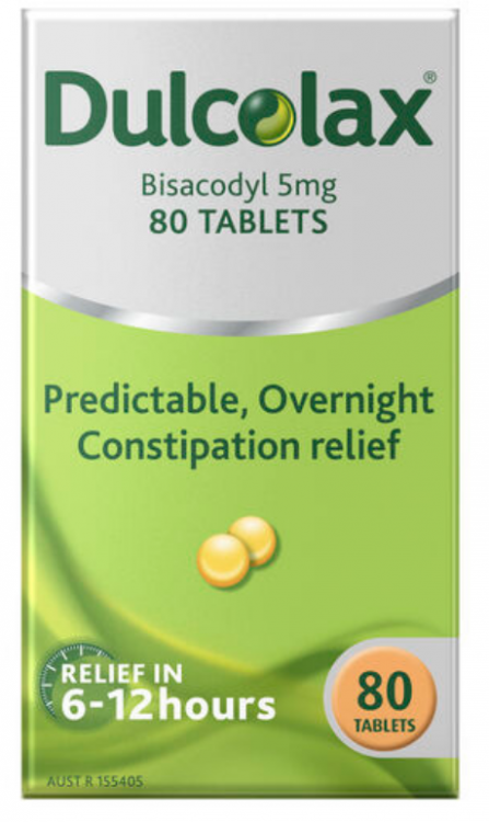 Buy Dulcolax Bisacodyl 5mg Tablets (Pack of 80) Online - eMedical