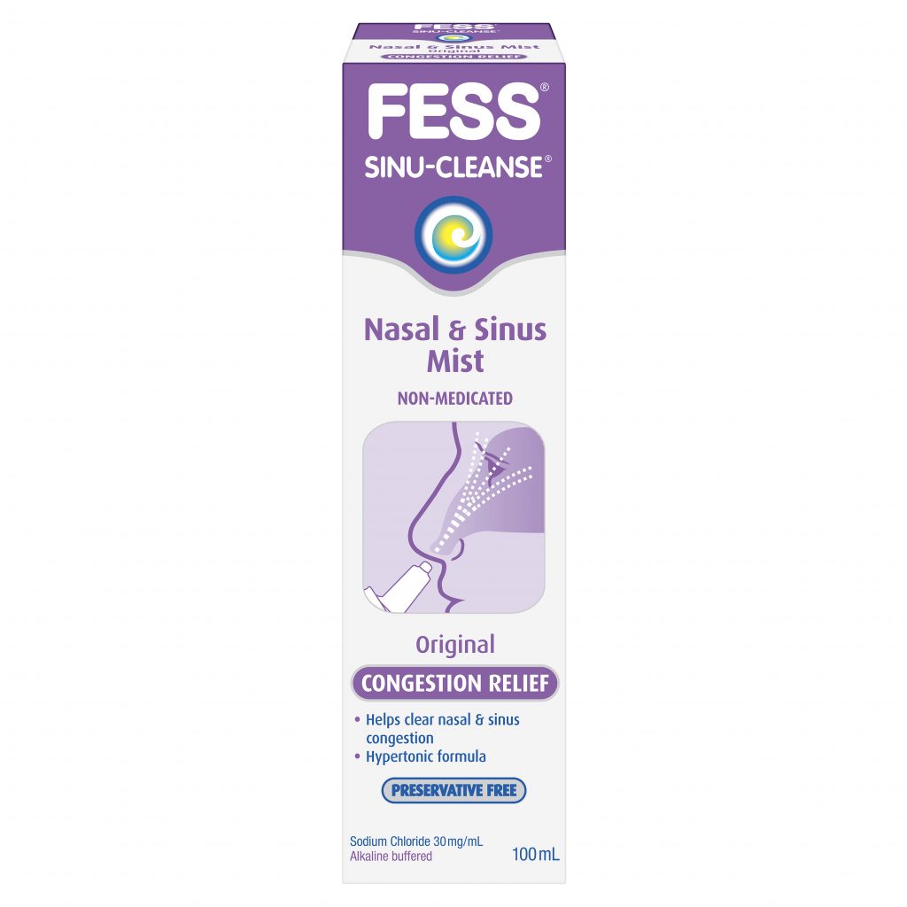 Buy Fess Sinu-Cleanse Nasal Irrigation Spray 100ml Online - eMedical