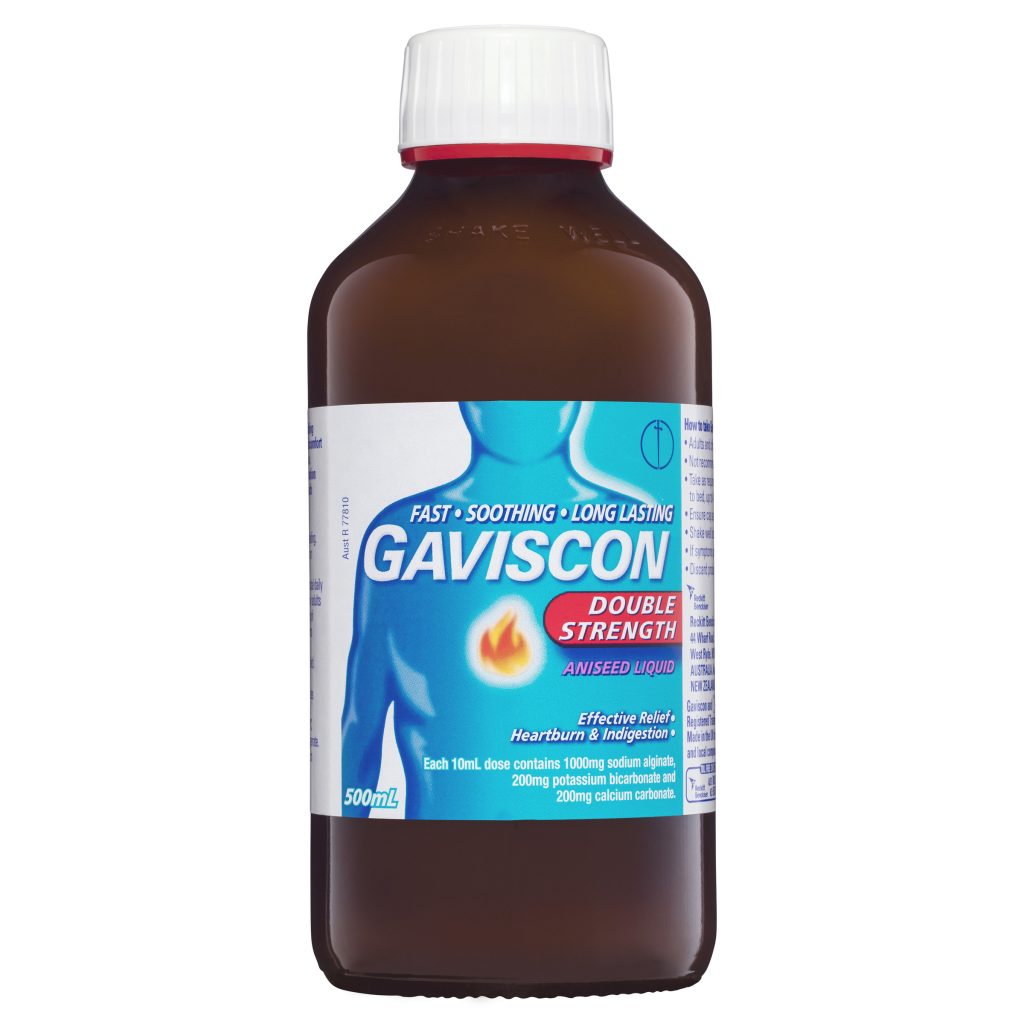 Buy Gaviscon Liquid Double Strength Aniseed Flavour 500ml Online - eMedical