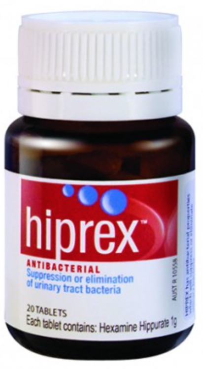 Buy Hiprex Antibacterial Tablets (Bottle of 20) Online - eMedical