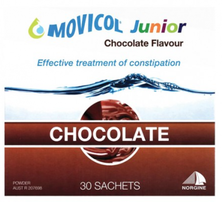Buy Movicol Powder Junior Chocolate Flavour Sachets (Pack of 30) Online ...