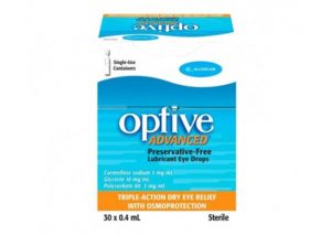 Buy Optive Advanced Lubricant Eye Drops 0.4ml x 30 vials Online - eMedical