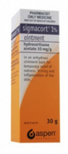 Buy Sigmacort Hydrocortisone 1% Ointment 30g Online - eMedical
